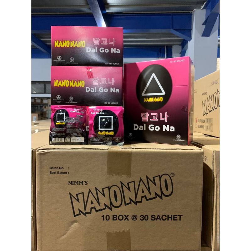 Jual Permen Nano Nano Rasa Dalgona Kemasan Sachet isi 5 butir | Shopee ...