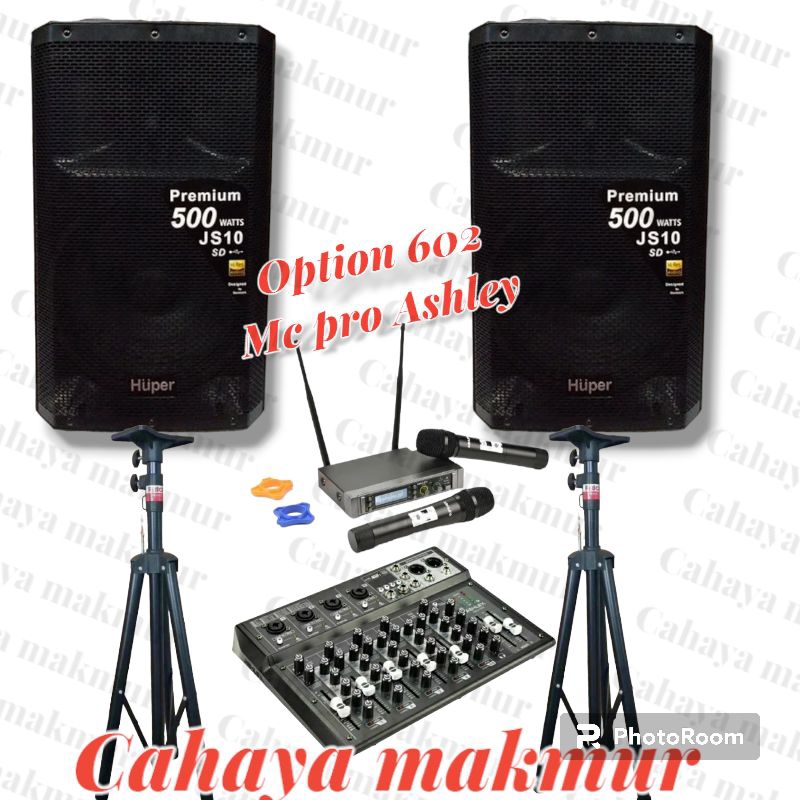 Jual Paket sound sistem huper js10 paket huper profesional garansi ...