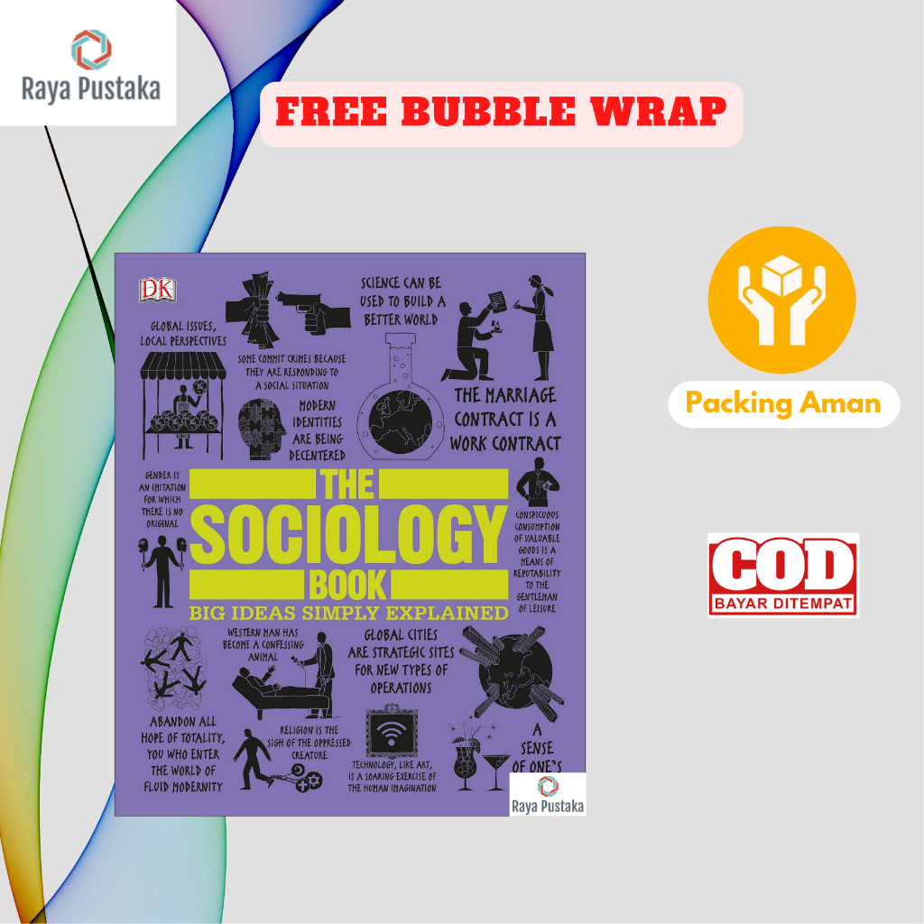 Jual Hard Cover: The Sociology Book - Big Ideas Simply Explained by DK ...