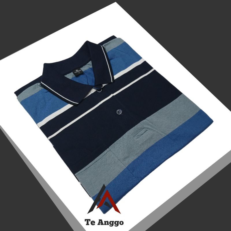 Jual Baju Kaos Kerah Salur Pria Dewasa Motif Garis Garis Wangki Polo ... Jual Baju Kaos Kerah Salur Pria Dewasa Motif Garis Garis Wangki Polo ...