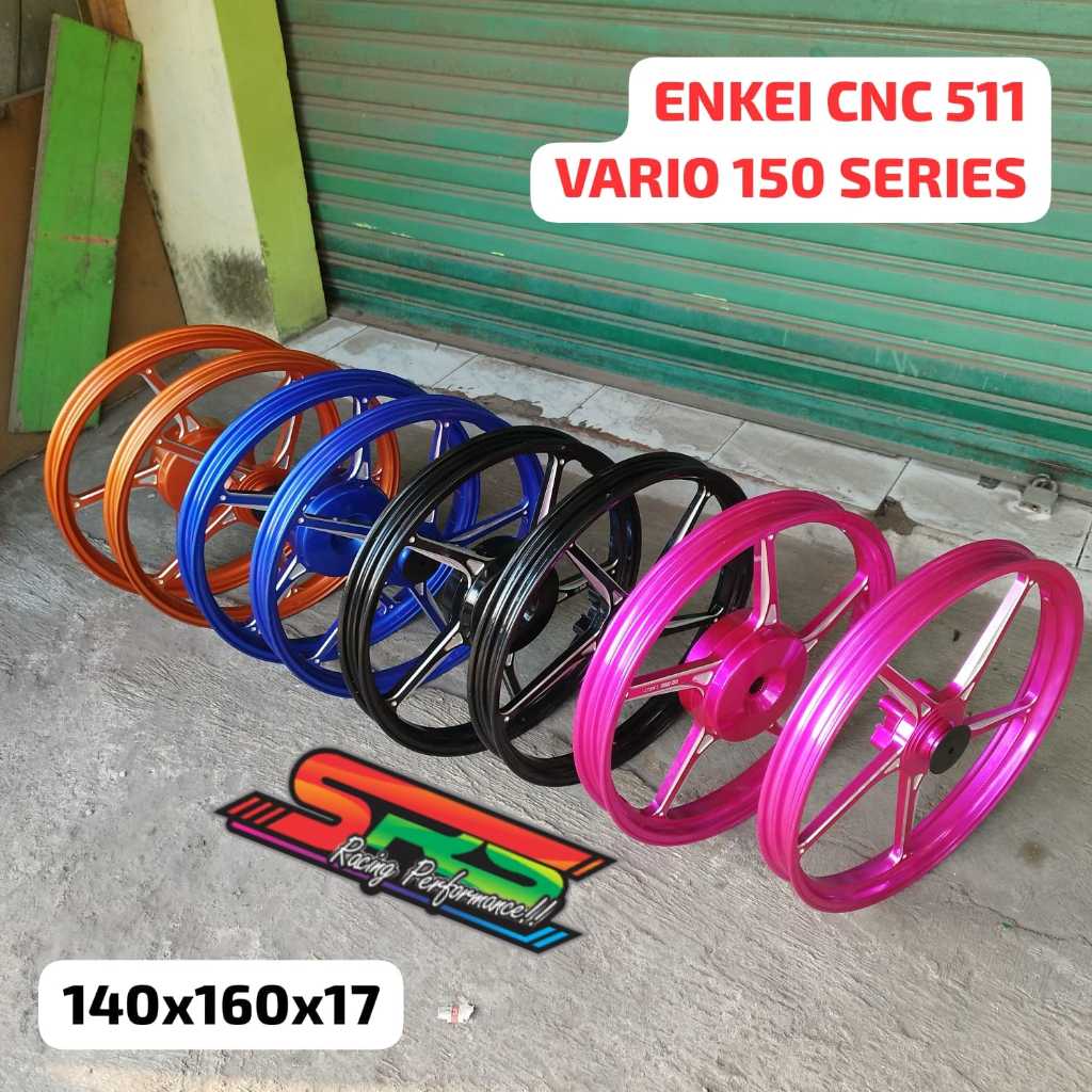 Jual Velg Enkei CNC VELG FG511 140-160 ring 17 vario 125 vario 150 pcx 150 Velg Mutakin Ring 14 ...