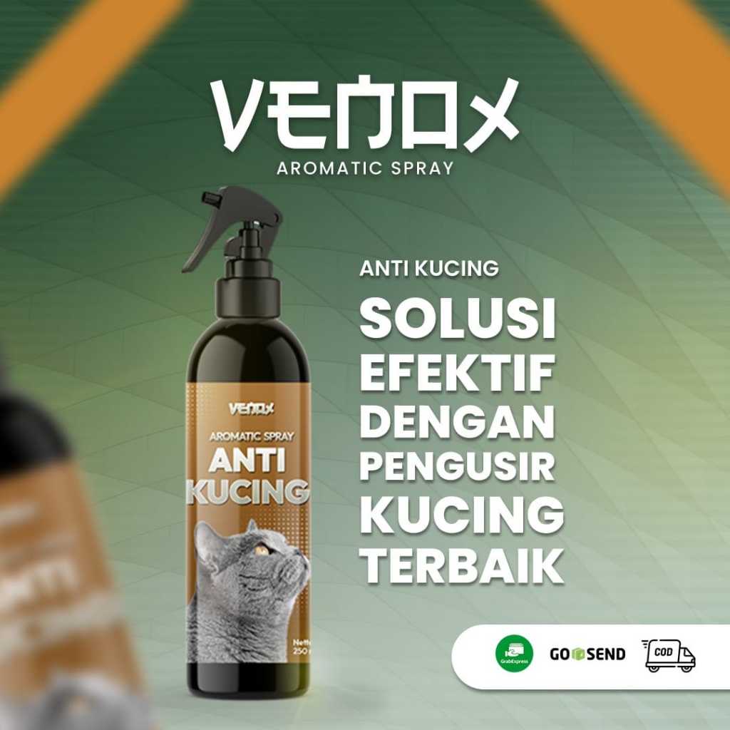 Jual ANTI KUCING - Venox Aromatic Spray Pengusir Kucing Ampuh 100% ...