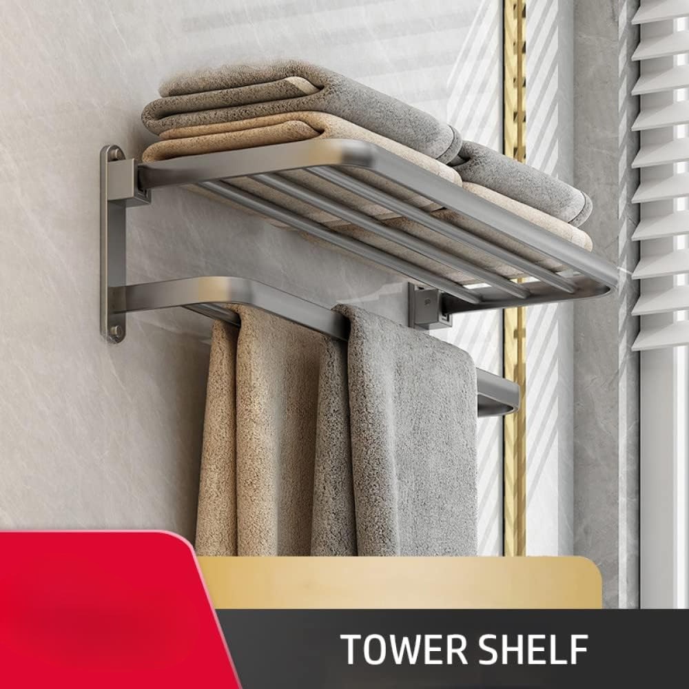 Jual Rak Handuk lipat lima baris warna grey limited edition | Shopee ...