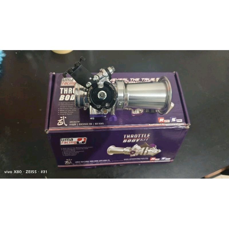 Jual Throttle body TB uma mx king 32 mm | Shopee Indonesia