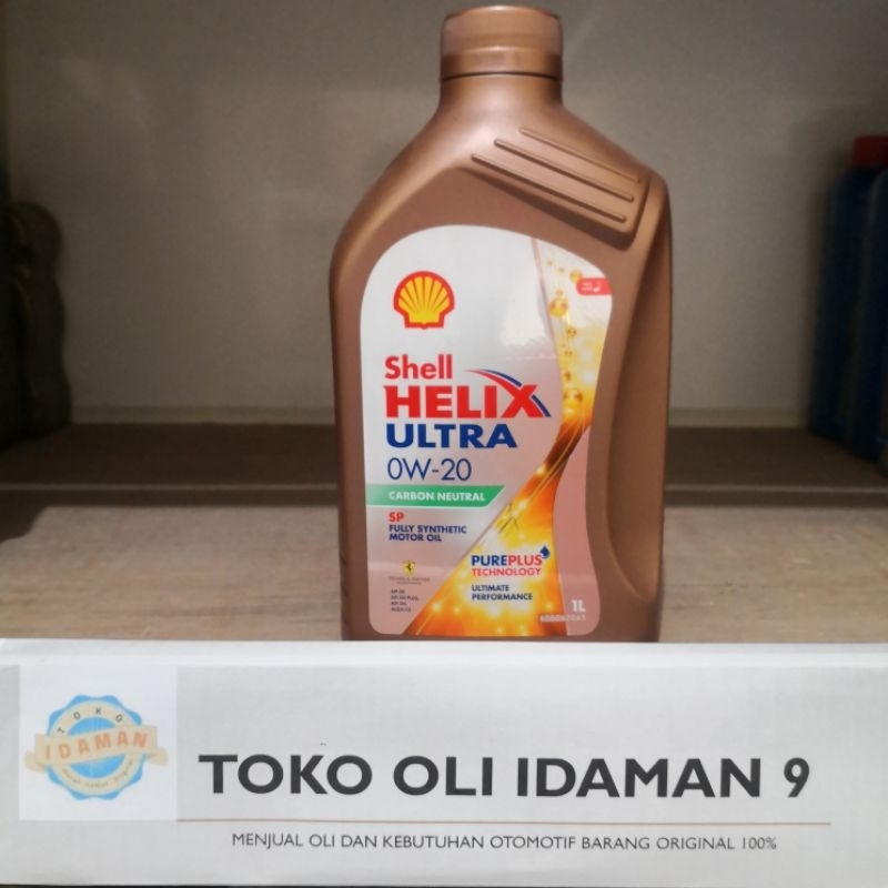Jual OLI SHELL ULTRA 0W-20 ISI 1 LITER ORIGINAL 100% | Shopee Indonesia