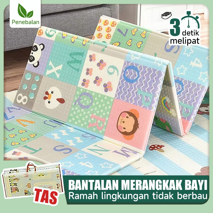 Jual Kualitas Tinggi Bayi Playmat/Tikar Lipat/Matras Bayi 200x180cm ...