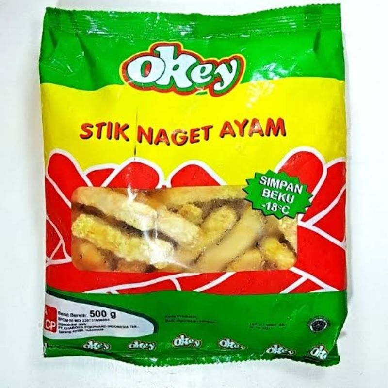 Jual Stik Nugget Ayam Okey 500gr | Shopee Indonesia