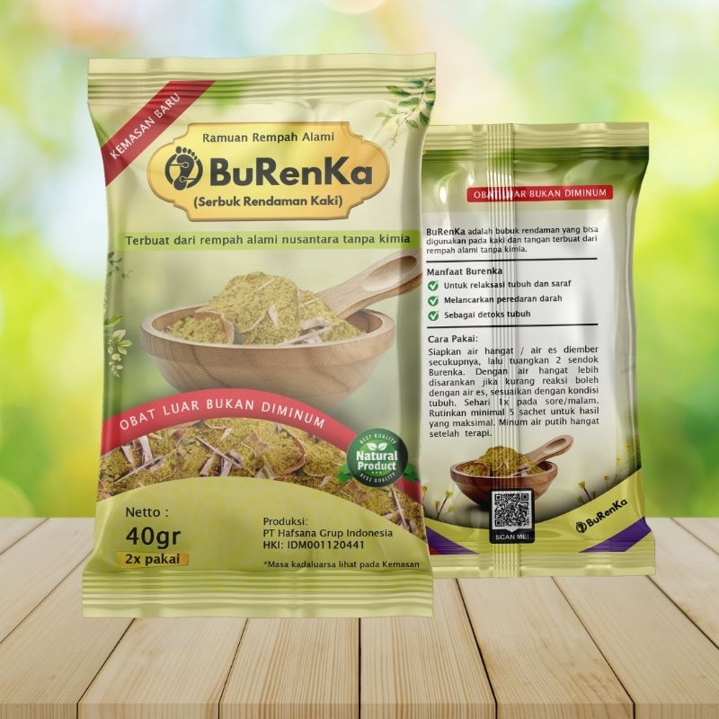 Jual Burenka Rempah Kaki Serbuk Rendaman Kaki 40 gr | Shopee Indonesia