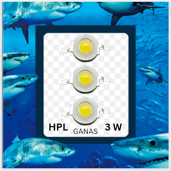 Jual Led HPL 3 Watt Chip Epistar Kualitas Terbaik Putih (30000K-35000K ...