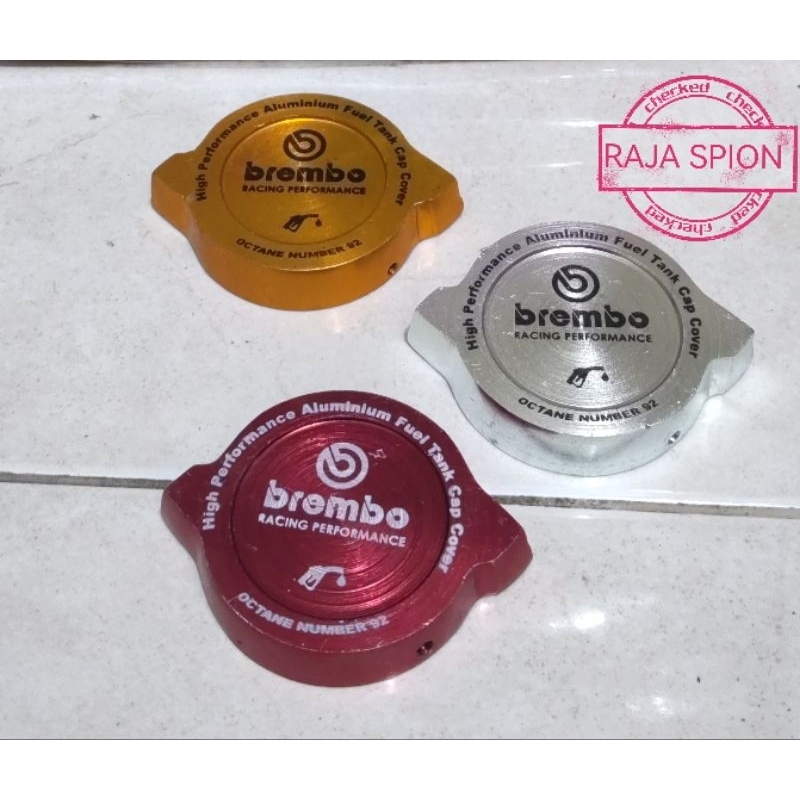 Jual Tutup tangki bensin motor aluminium cnc warna/tutup bensin ...