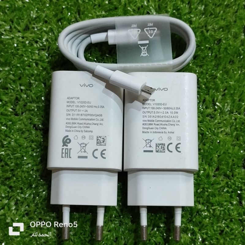 Jual Charger Ori Copotan HP Vivo y12s/y20/y15s/y12/y12i/y11/y95 DLL Micro USB 2A 10Wat Second ...