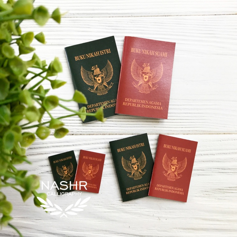 Jual Aksesoris Buku Nikah Mini MIN ORDER 10 PCS, BISA MIX, Hiasan ...
