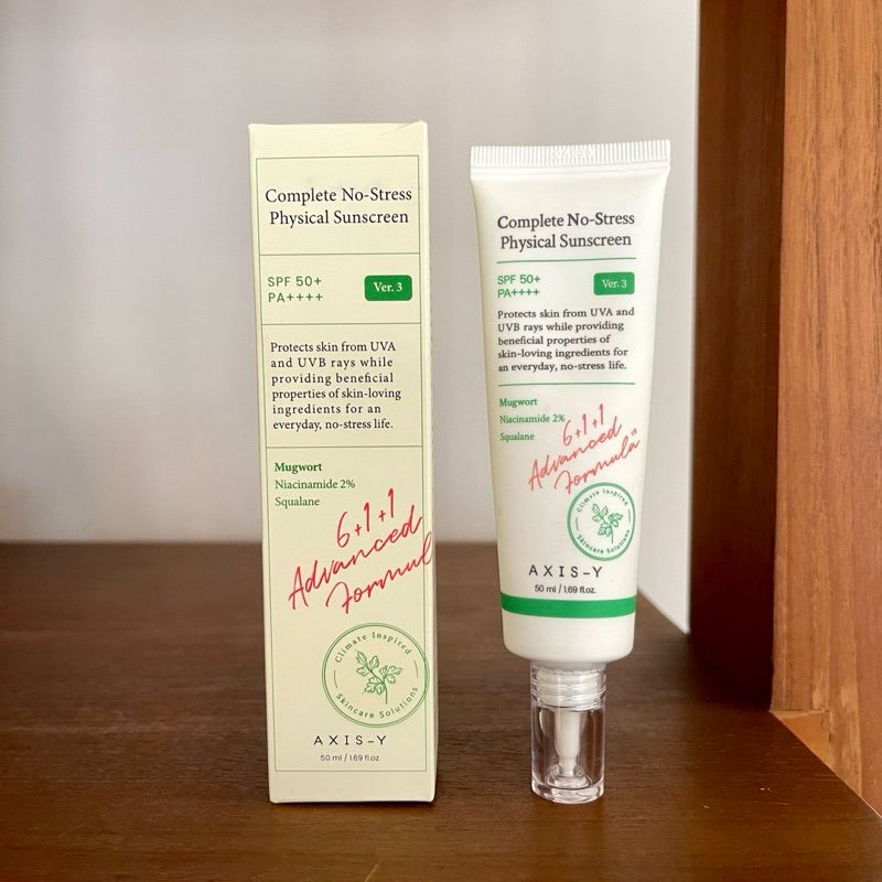 Jual Axis-Y Complete No-Stress Physical Sunscreen Version 3 III Axis Y ...