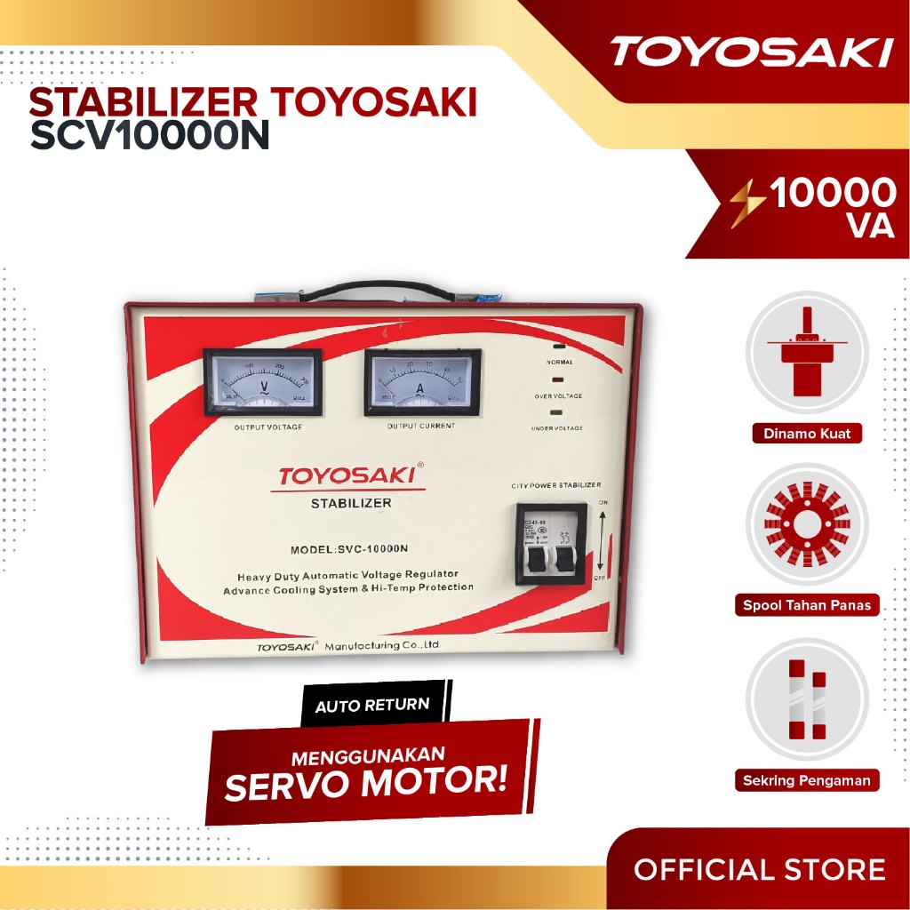 Jual Toyosaki Stabilizer 10000 VA | Shopee Indonesia