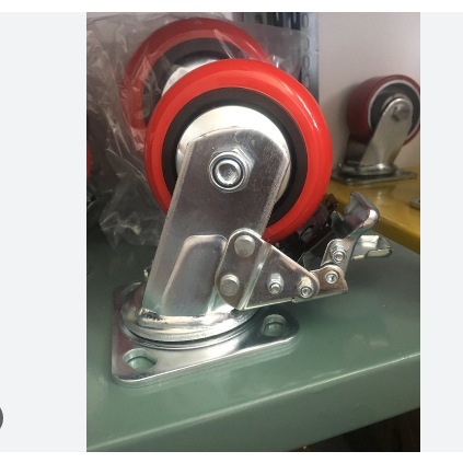 Jual Roda 4" HEAVY DUTY + REM BEBAN 300KG/RODA | Shopee Indonesia