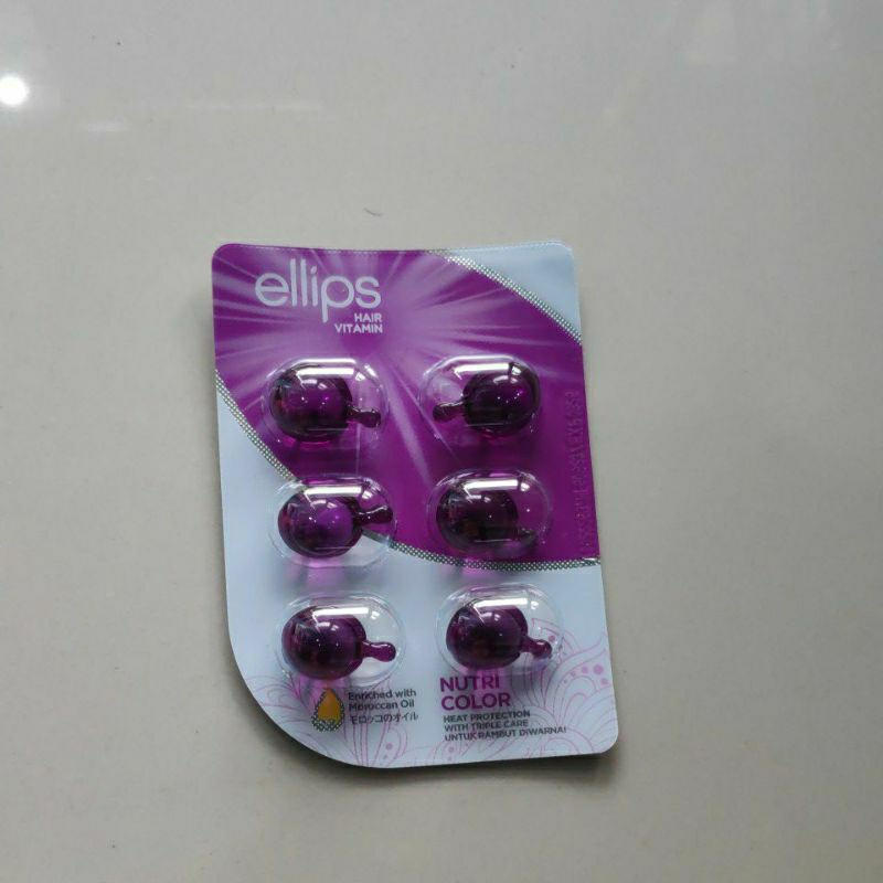 Jual Ellips Vitamin Rambut isi 6 PCS Elips Hair Vit Pro Keratin Nutri ...