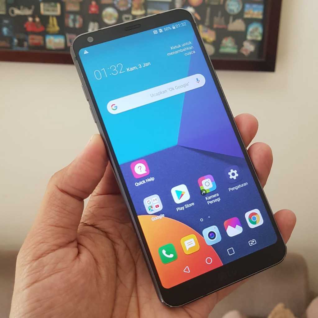 Jual LG G6 NFC 4G FingerPrint RAM 4GB Single Sim ROM 64GB | Shopee Indonesia