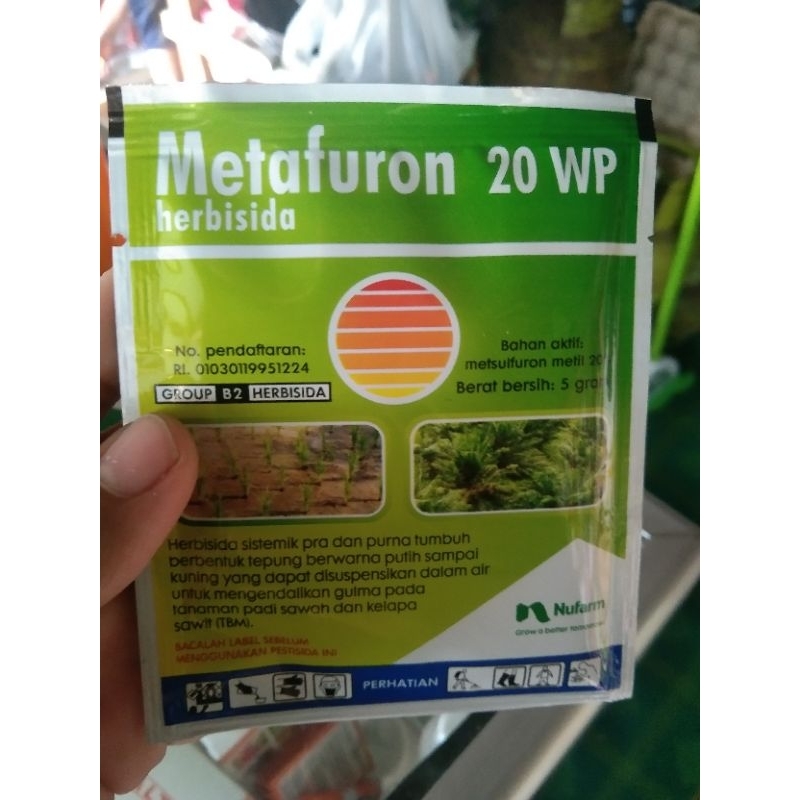 Jual HERBISIDA METAFORON 20wp 5grm | Shopee Indonesia
