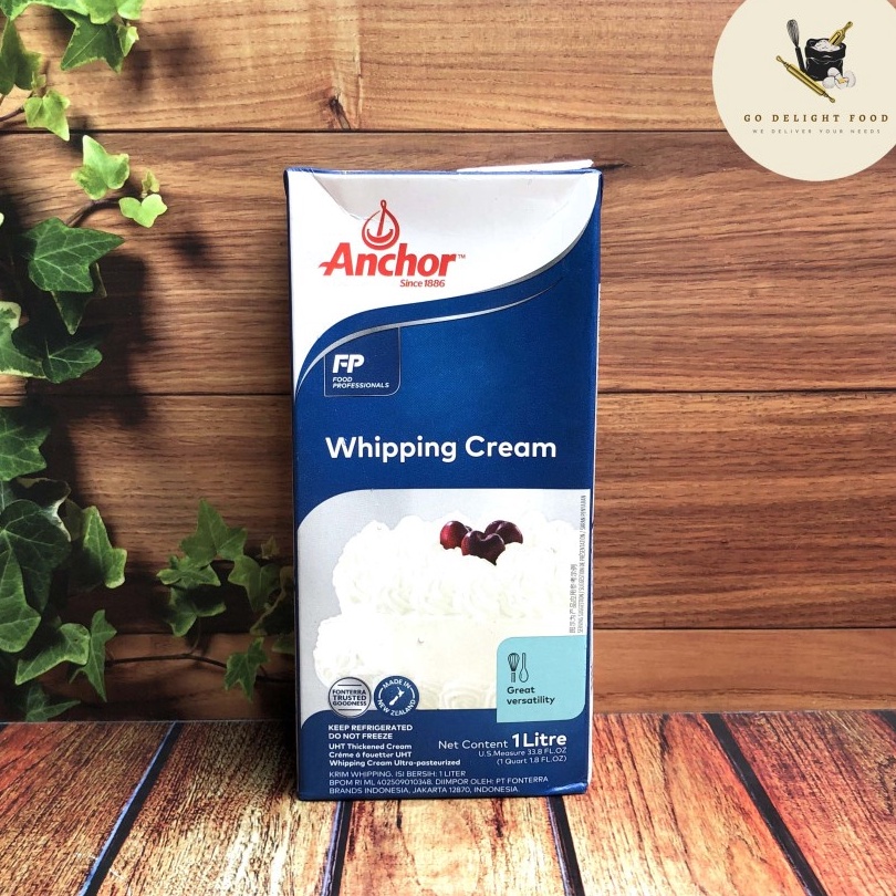Jual Anchor Whipping Cream Whip Cream Anchor Whip Cream | Shopee Indonesia