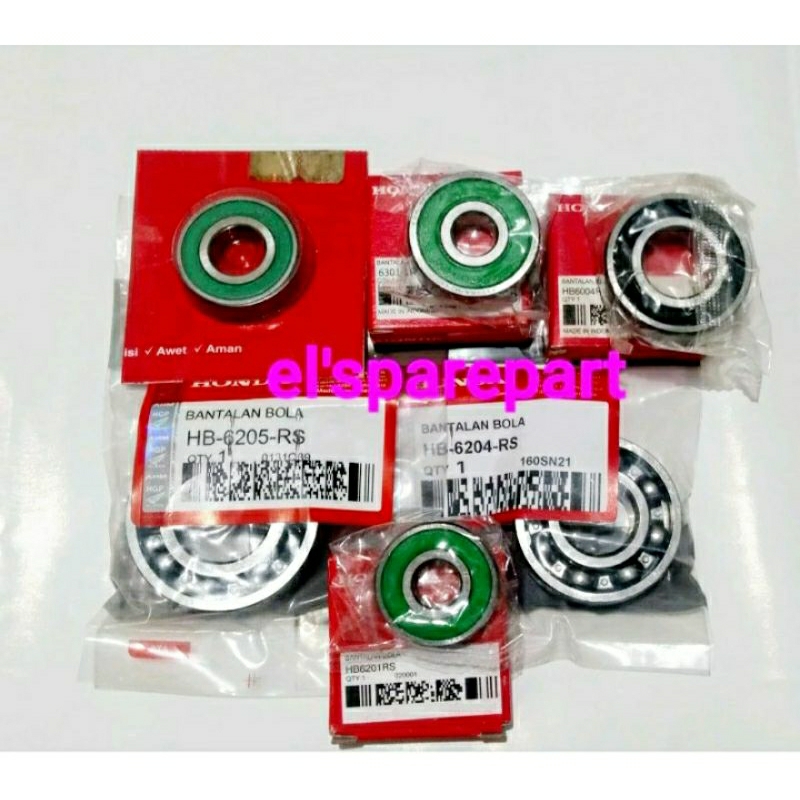 Jual laher bearing rasio gardan gearbox pcx 150 160 adv 150 160 (6pcs ...