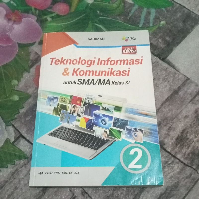 Jual BUKU ORI TIK KELAS 2 SMA PENERBIT ERLANGGA | Shopee Indonesia