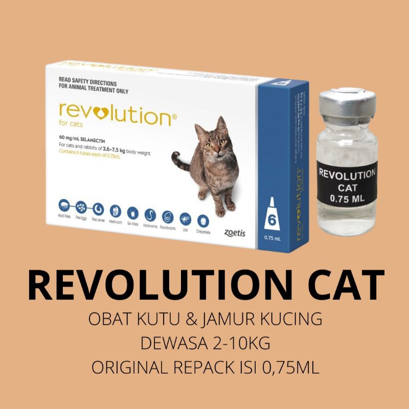 Jual REVOLUTION CAT - share in jare adult obat kutu kucing repack ...