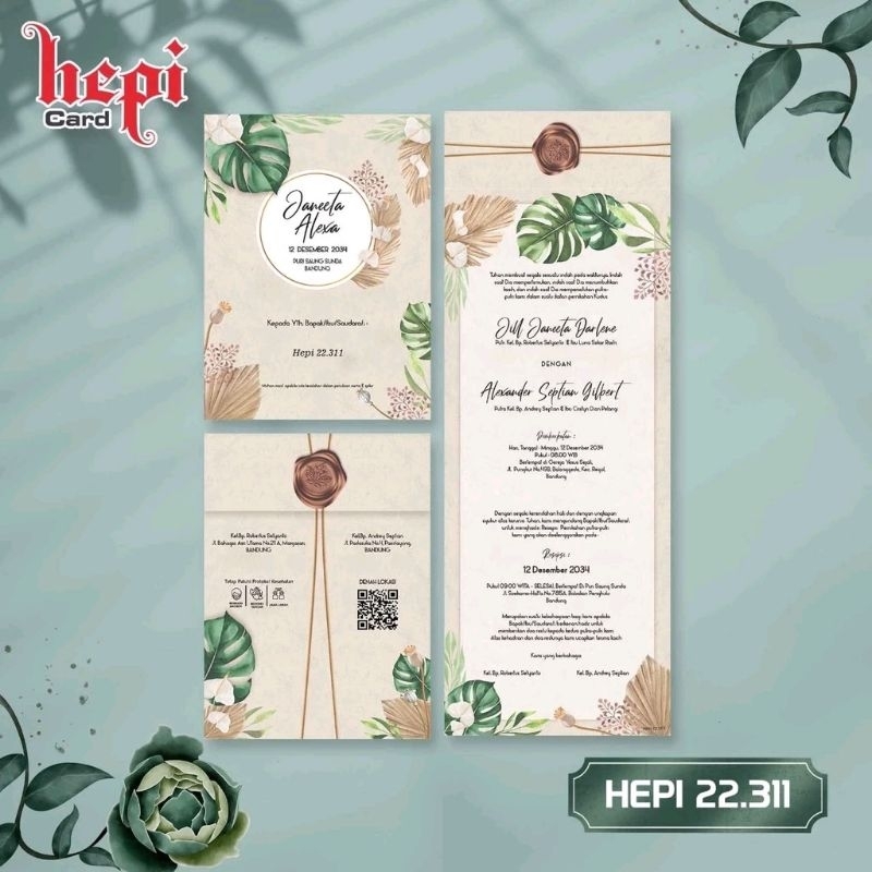 Jual UNDANGAN PERNIKAHAN SEMI AMPLOP MURAH | Shopee Indonesia