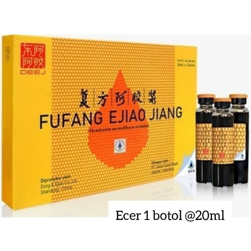 Jual FU FANG EJIAO JIANG / Fu Fang / Ecer 1 botol @20ml / Multivitamin ...