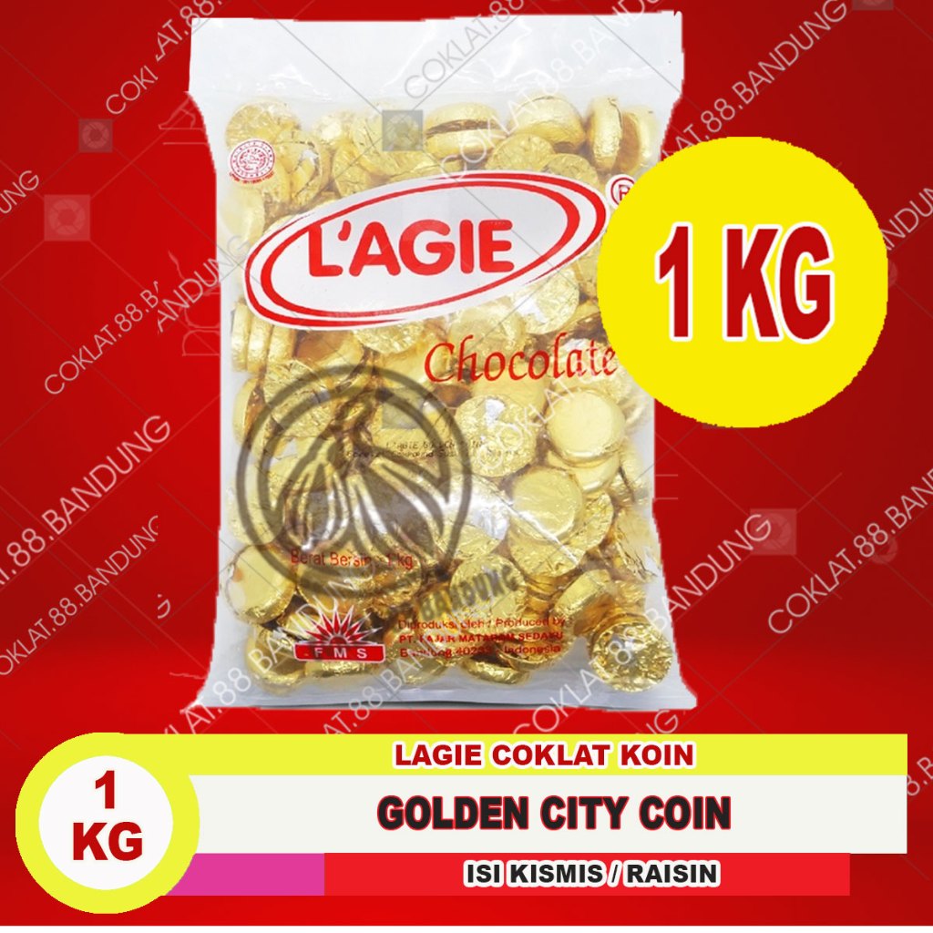 Jual COKLAT KOIN LAGIE 1KG, COKLAT LAGIE GOLDEN COIN 1KG, LAGIE COIN ...