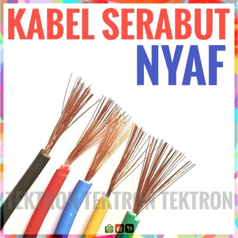 Jual KABEL SERABUT NYAF 20 - 40 LEMBAR KAWAT MURAH HARGA PERMETER ...