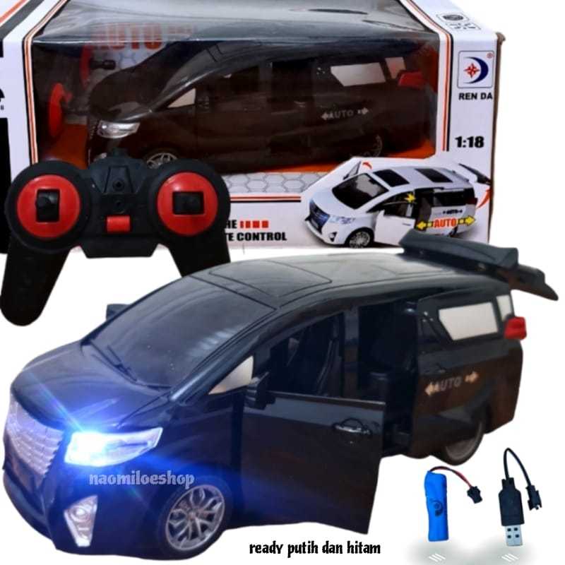 Jual Mainan Mobil Alphard Mobil Remote Control Alphard Bisa Buka Tutup ...