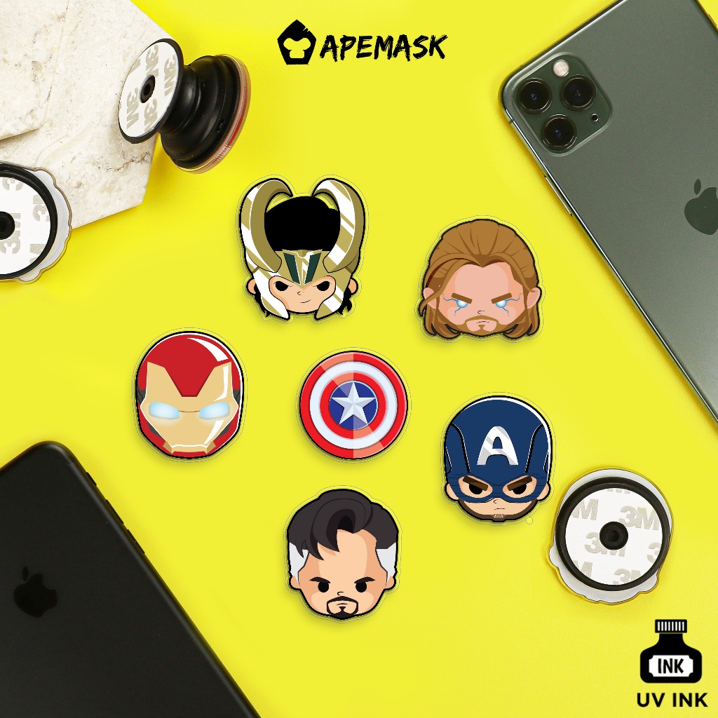 Jual Pop socket / Hp / Handphone / Phone Holder / Griptok Marvel ...