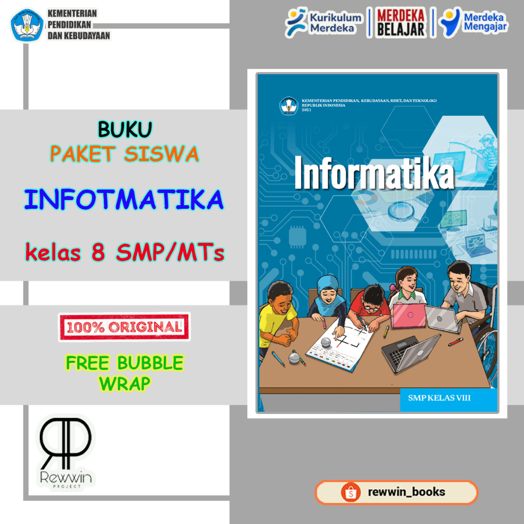 Jual Buku Siswa Informatika SMP Kelas 8 Kurikulum Merdeka | Shopee Indonesia
