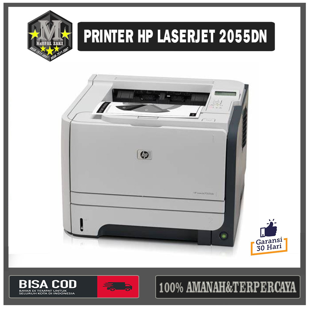 Jual Printer Hp LaserJet 2055dn Printer Laser Hitam putih Monochrome ...