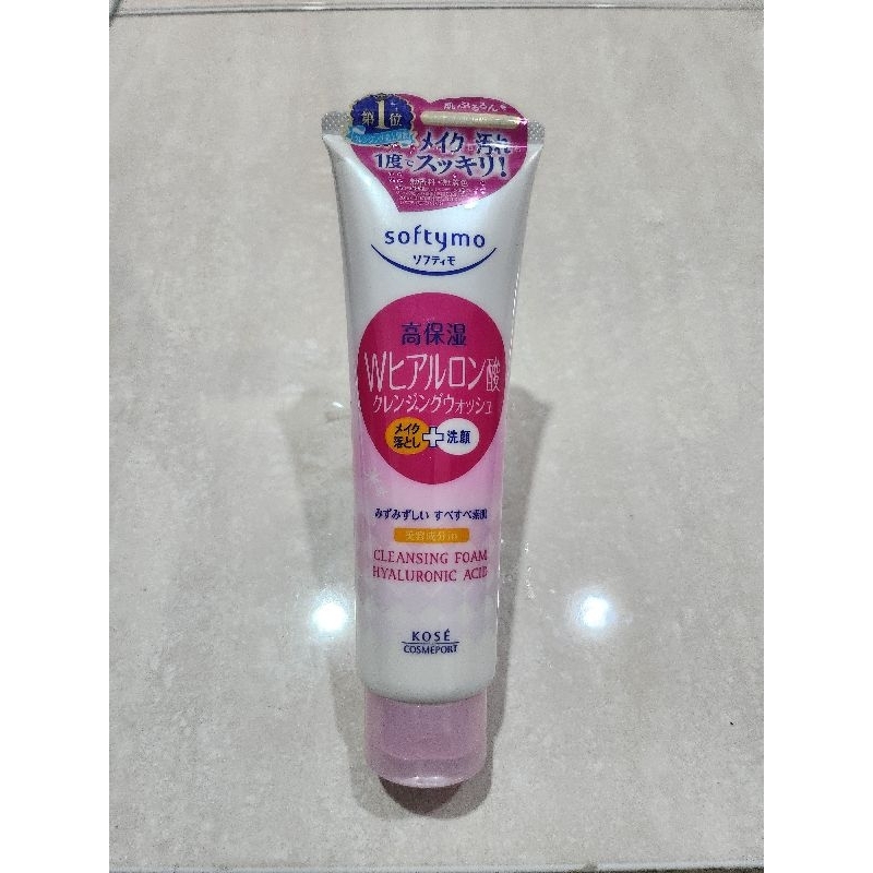 Jual Softymo Cleansing Wash (Hyaluronic Acid) Original Japan | Shopee ...