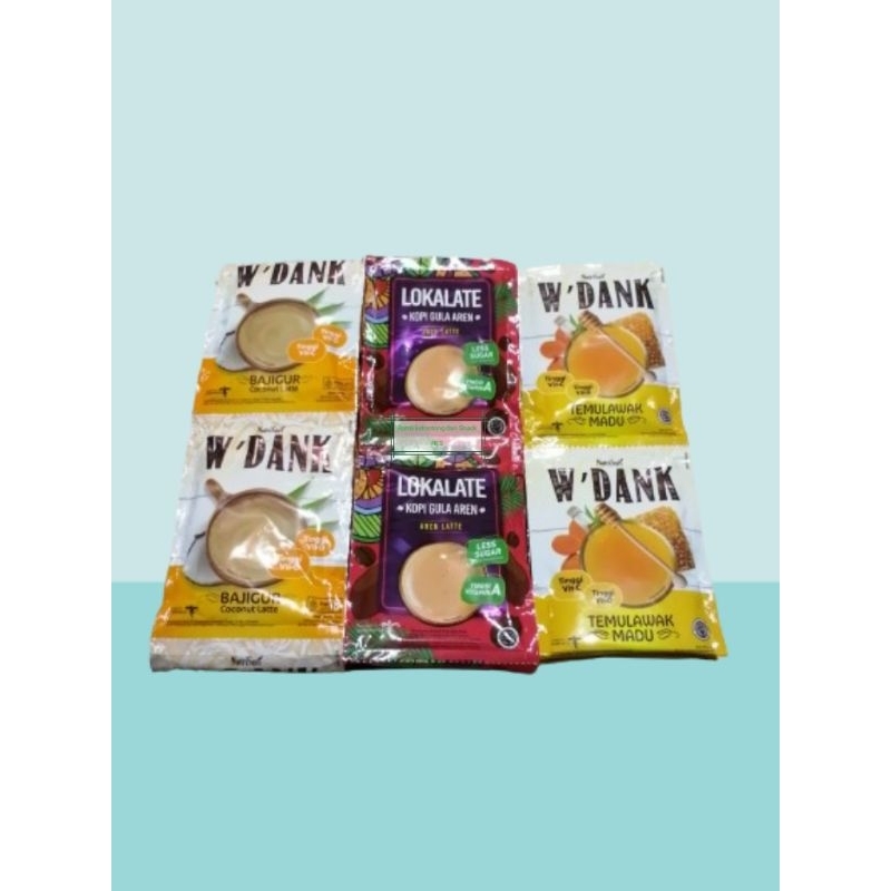 Jual NutriSari Wedang W'dank Bajigur / Aren Latte / Temulawak / Sereh ...
