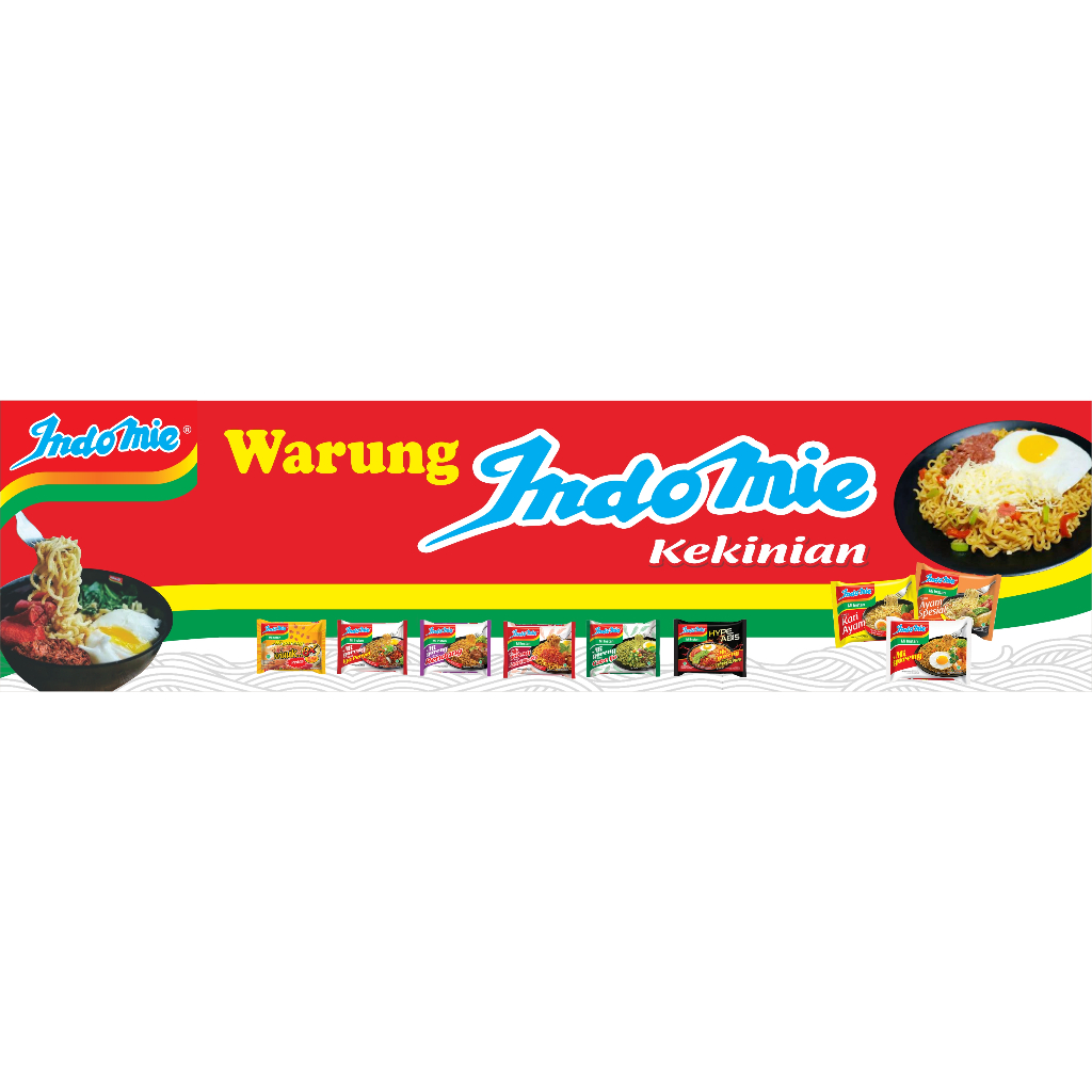 Jual SPANDUK BANNER WARMINDO PEDAS, MIE JEBEW | Shopee Indonesia