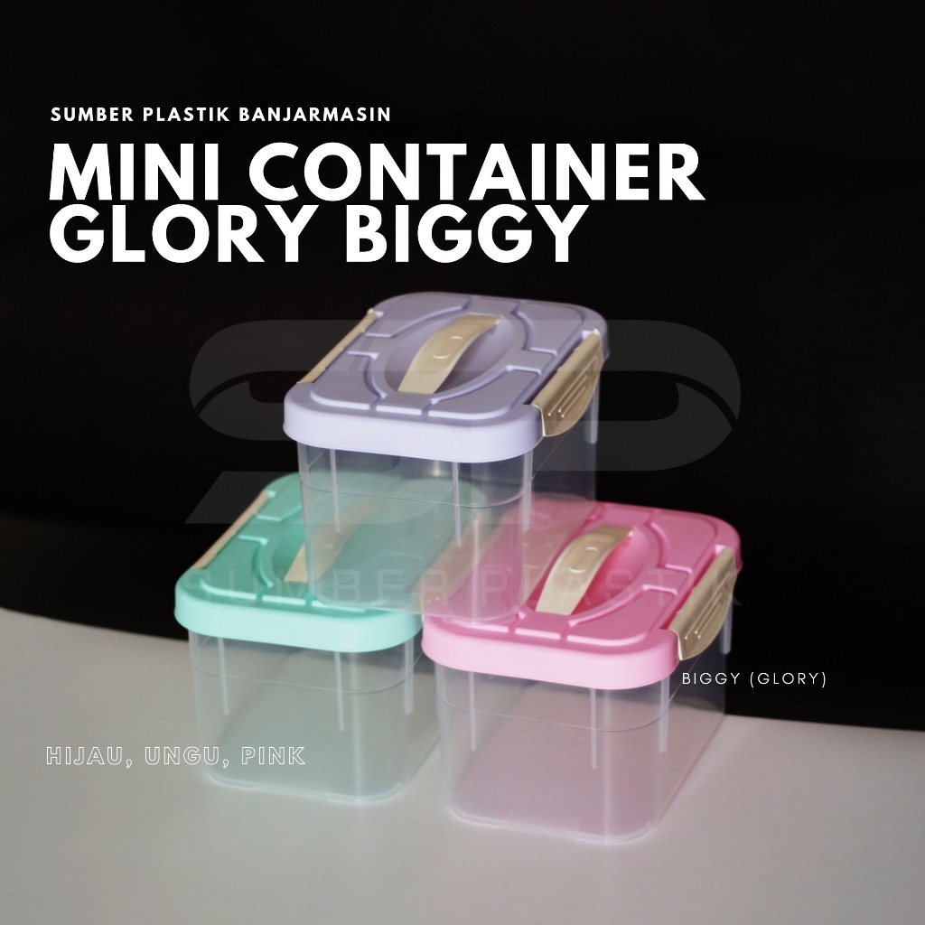 Jual Mini Container Box Glory Biggy 2900 ml Tempat Wadah Penyimpanan ...