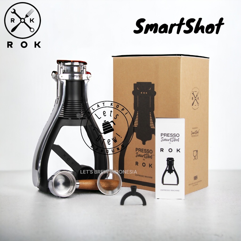 Jual Rok Presso Smartshot Espresso maker / Rok Espresso Smart Shot / Manual Espresso maker ...