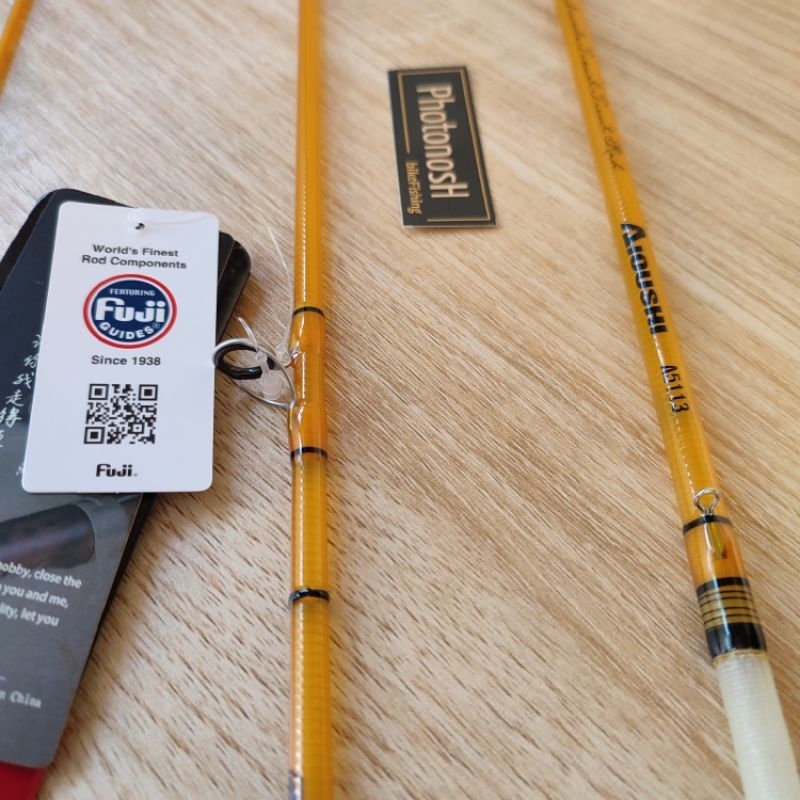 Jual AIOUSHI joran STREAM ROD lengkap dengan FUJI ring guide BC ...