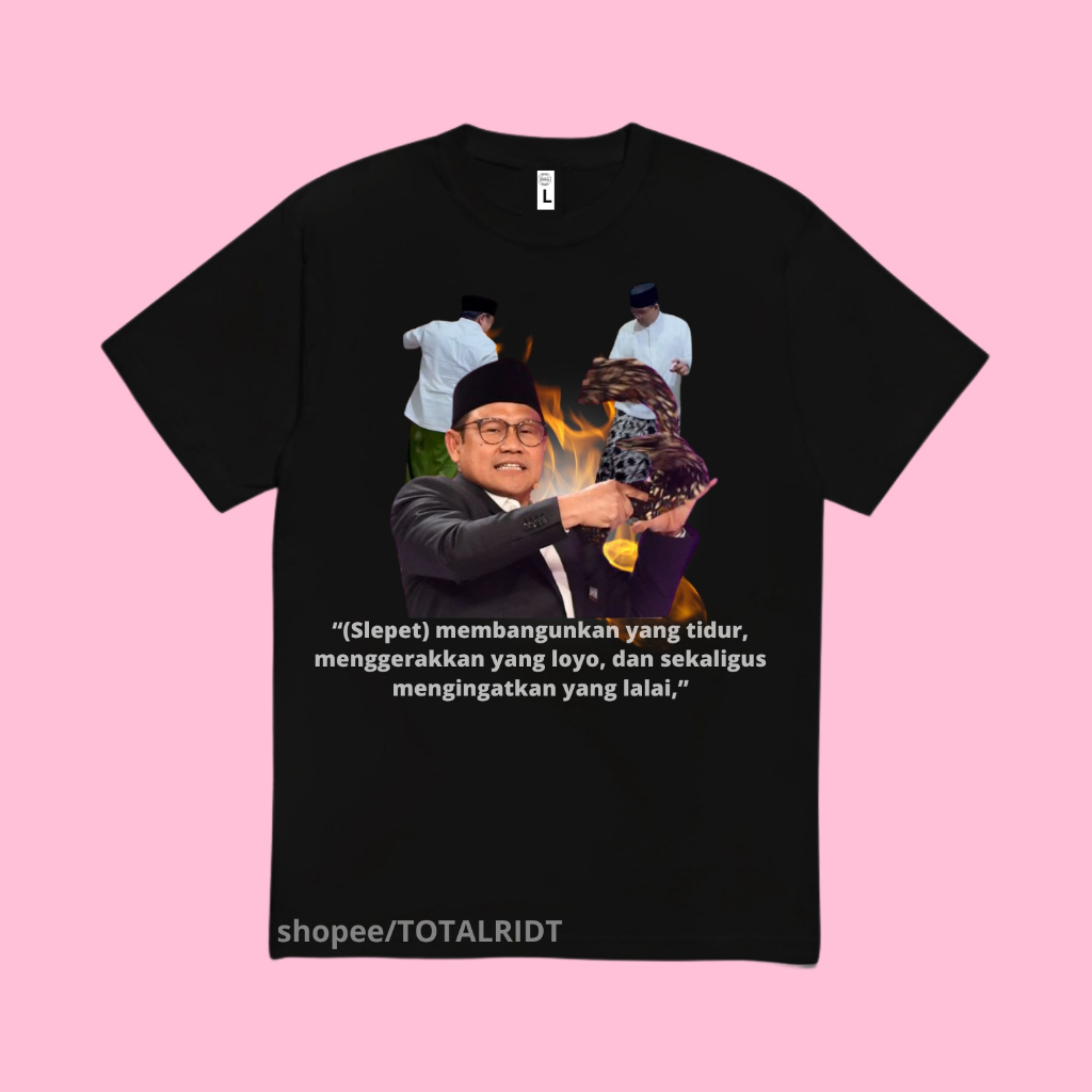 Jual Kaos Distro Viral Slepet “(Slepet) membangunkan yang tidur ...