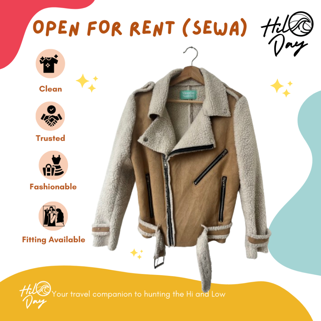 Jual HILODAY Sewa Jacket Winter Fleece Suede Hangat | Shopee Indonesia
