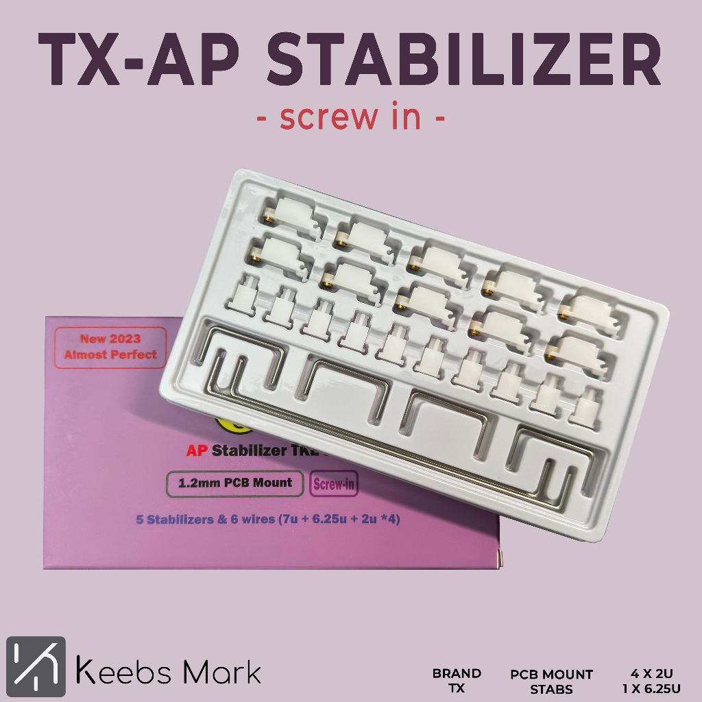 Jual TX - AP (Almost Perfect) - SCREW IN - Stabilizer Mechanical ...