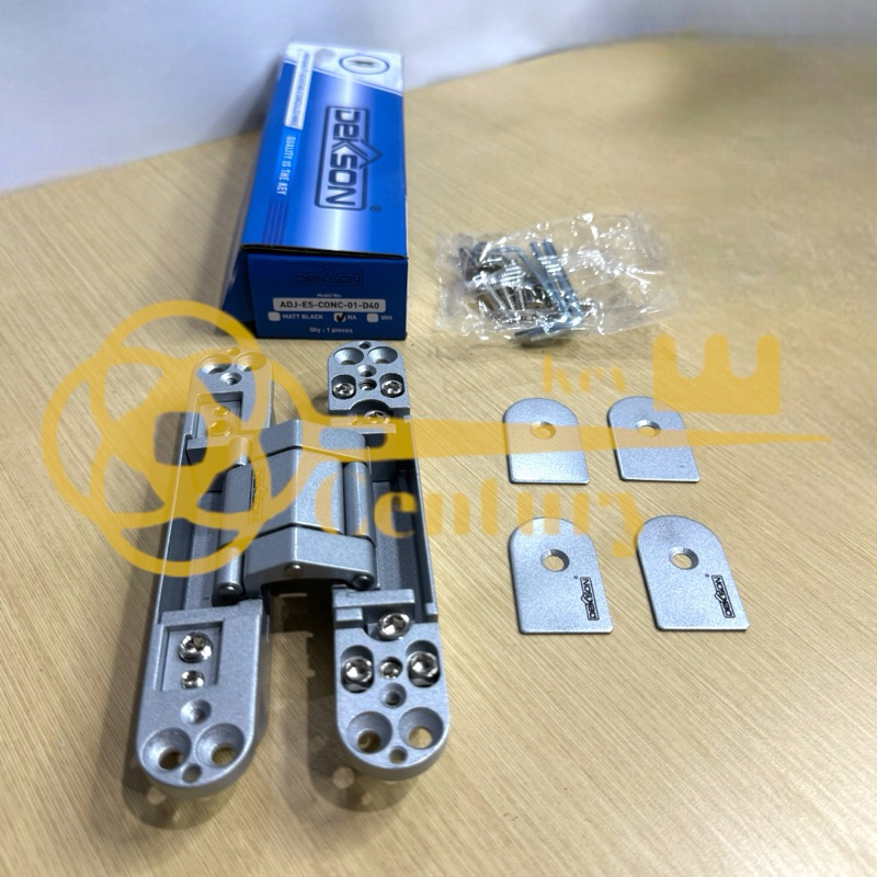Jual Engsel Concealed Dekkson ES CONC D40 Silver Adjustable Invisible ...