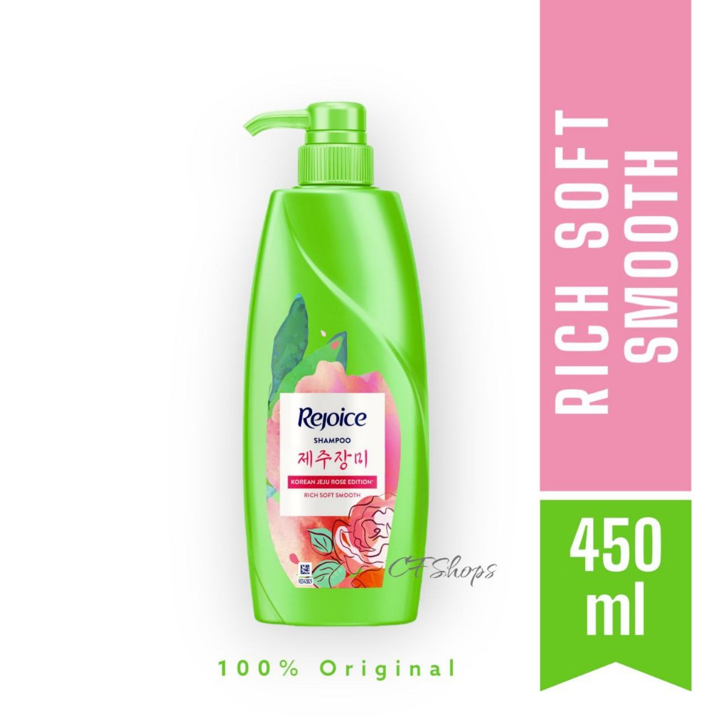 Jual Rejoice Jeju Rose Shampoo - 450ml | Shopee Indonesia