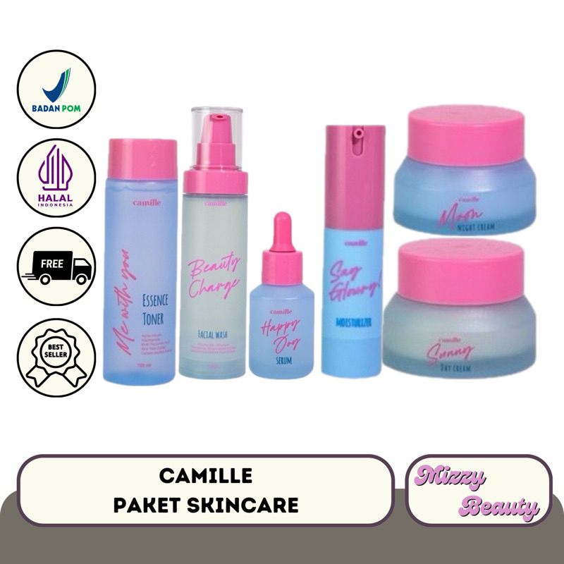 Jual CAMILLE BEAUTY SKINCARE PAKET LENGKAP / CAMILLE FACE WASH | Shopee Indonesia