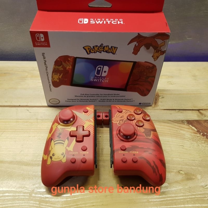 Jual Hori Split Pad Pro Pokemon Charizard & Pikachu Nintendo Switch ...