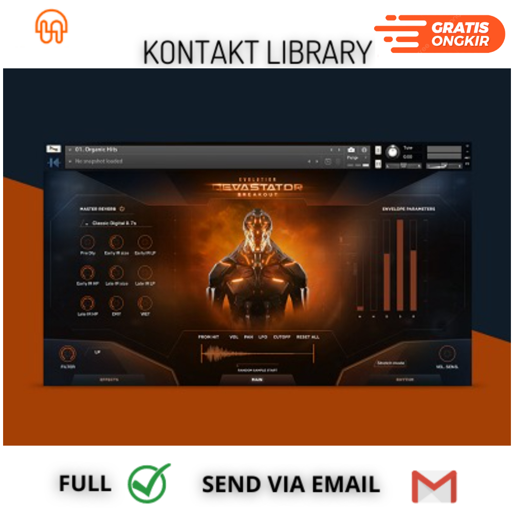 Jual Keepforest - Evolution: Devastator Breakout Pro (KONTAKT) library ...