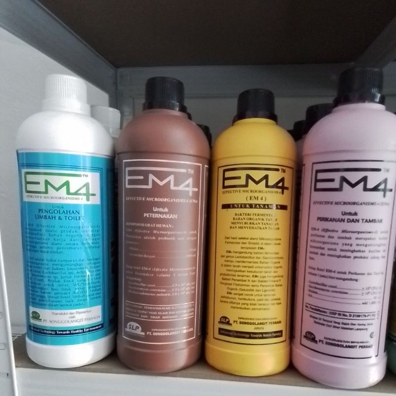Jual EM4 | Effective Microorganisms 4 | EM4 PERTANIAN, EM4 Perikanan ...