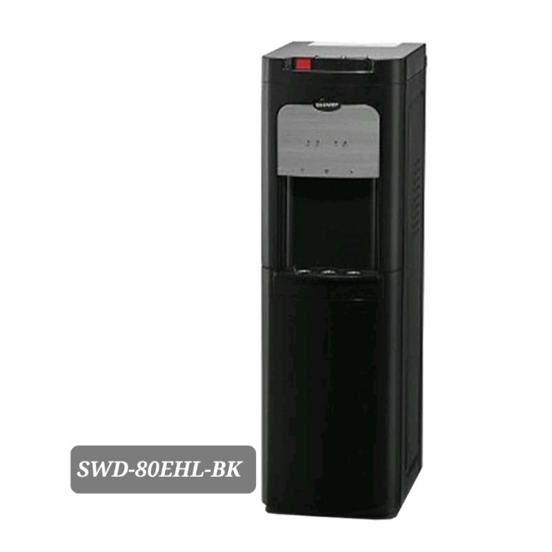 Jual DISPENCER SHARP SWD-80EHL-BK. GALON BAWAH | Shopee Indonesia